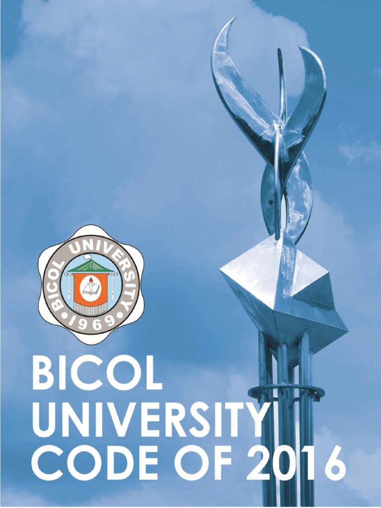 BU Code of 2016 FINAL Dec. 2016with Cover by Earl | PDF | Procurement ...