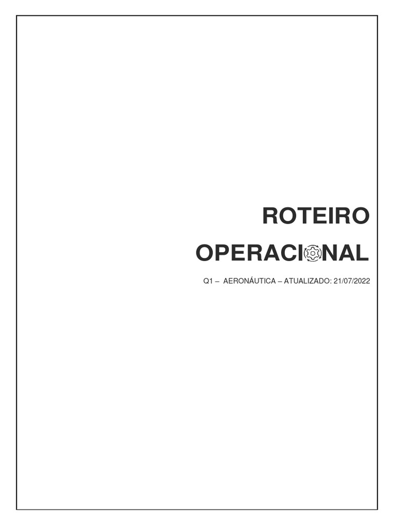R.O. Q1 Aeronáutica - 21.07.2022 | PDF