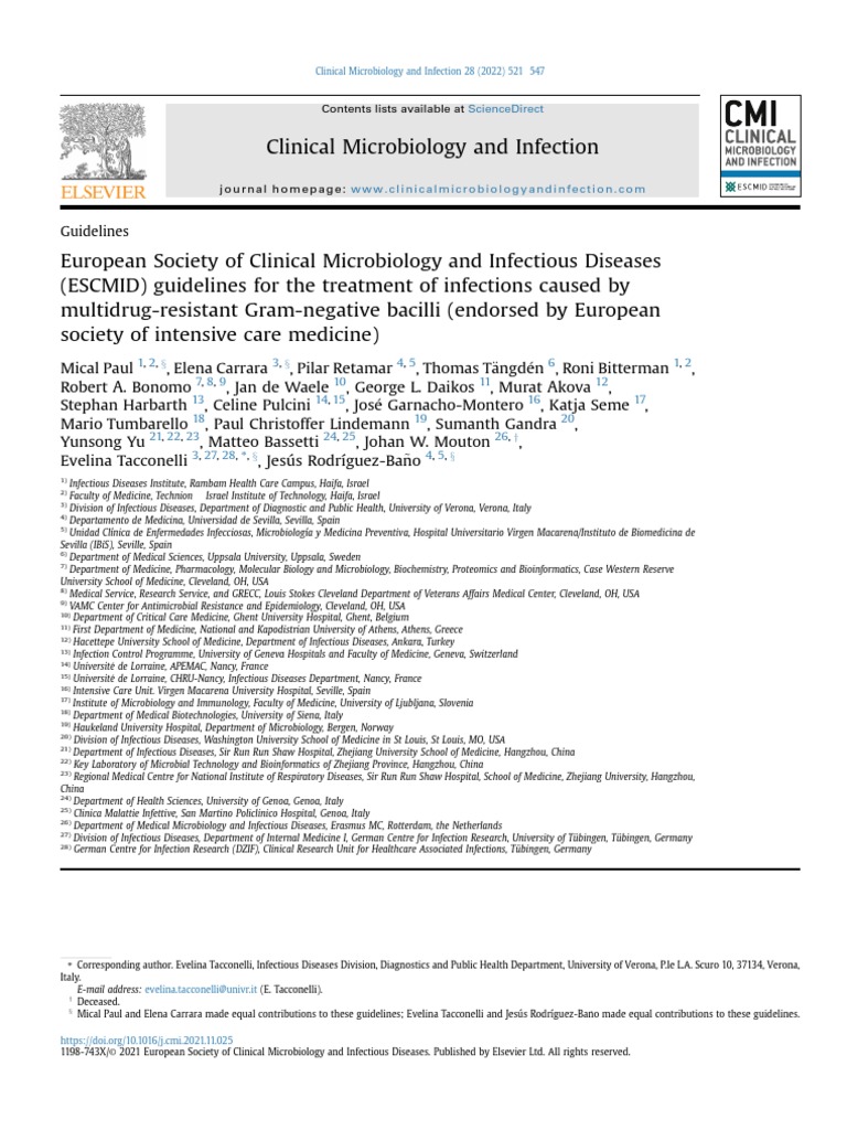 Escmid 2022 | PDF