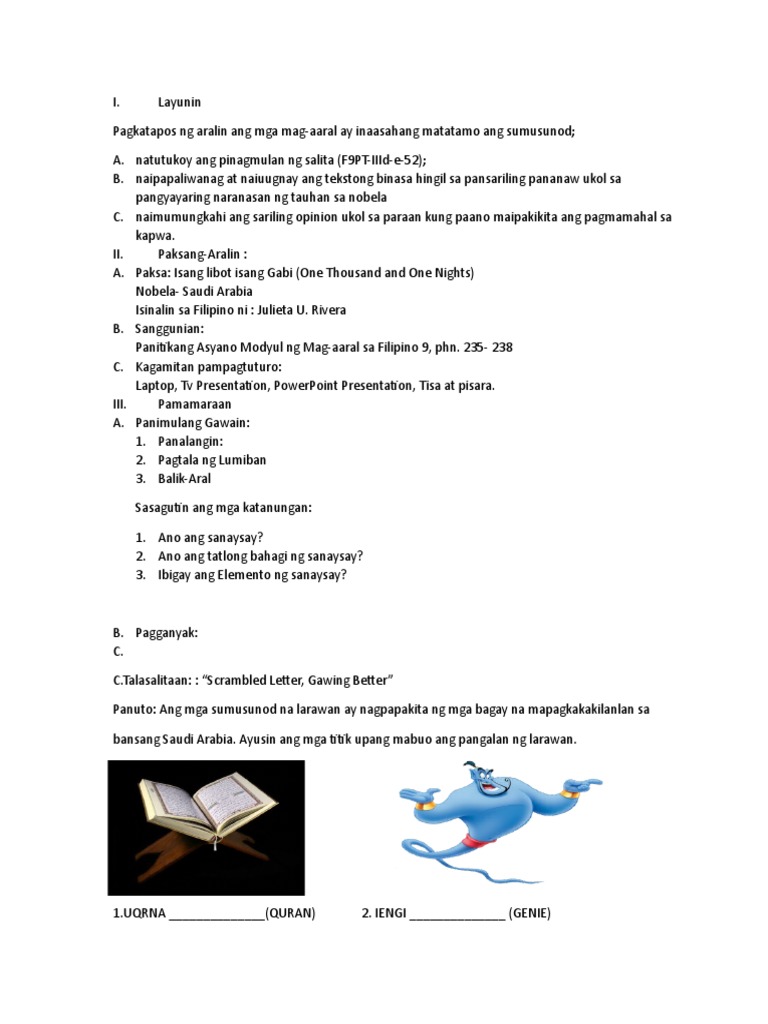 Isang Libo Isang Gabi | PDF