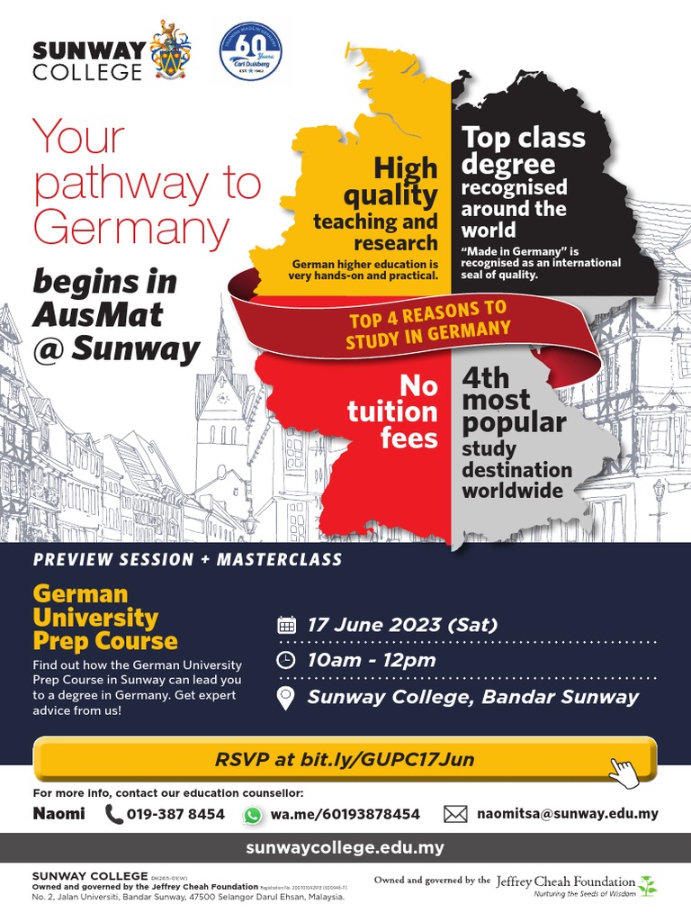 Sunway College GUPC Preview & Masterclass (17 June 2023) | PDF