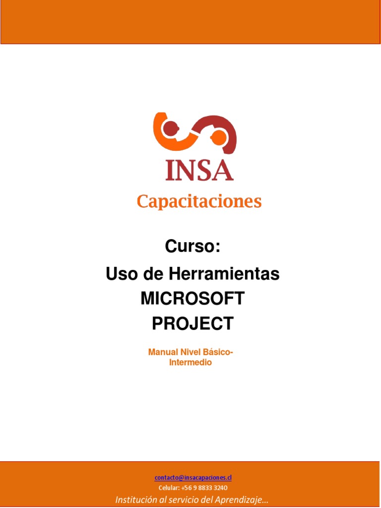 Manual de Microsoft Project Básico Intermedio | PDF | Microsoft ...