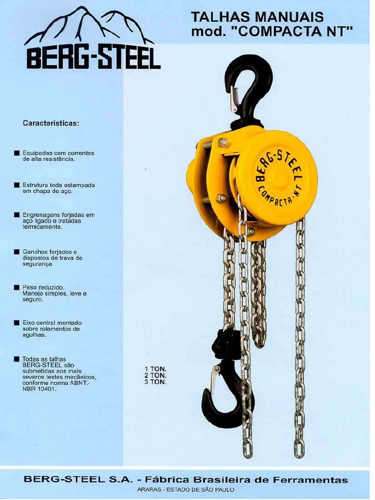 Catálogo Talha Berg-Steel | PDF