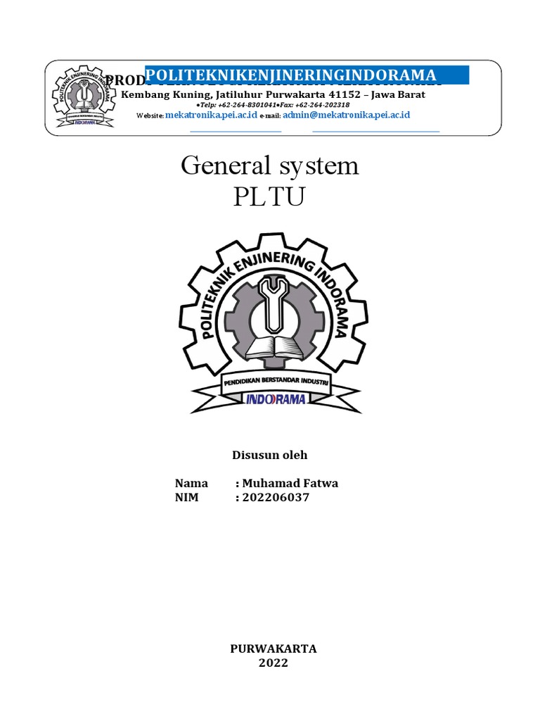 Sistem dan Layout PLTU Indoramal | PDF | Sains & Matematika | Komputer