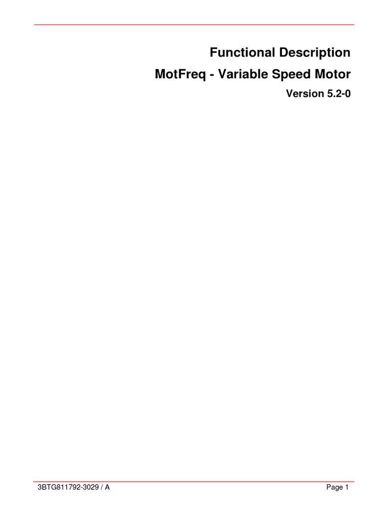 3BTG811792-3029 Functional Description - MotFreq | PDF | Parameter (Computer Programming ...