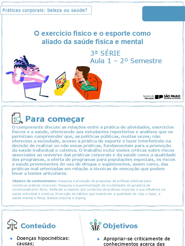 Aula It Exp Praticas Corporais 3F | PDF