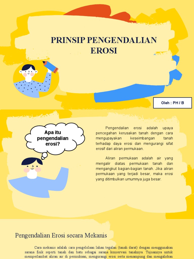Prinsip Pengendalian Erosi | PDF