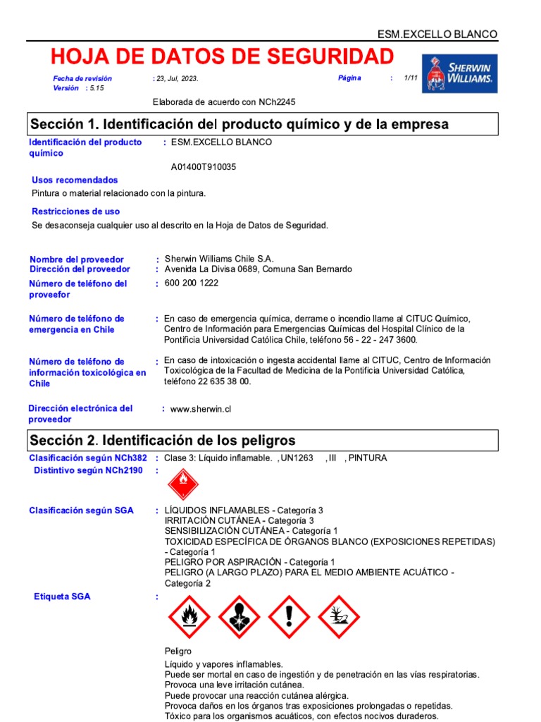 Esmalte Sintetico Sherwin Williams Kemtone | PDF