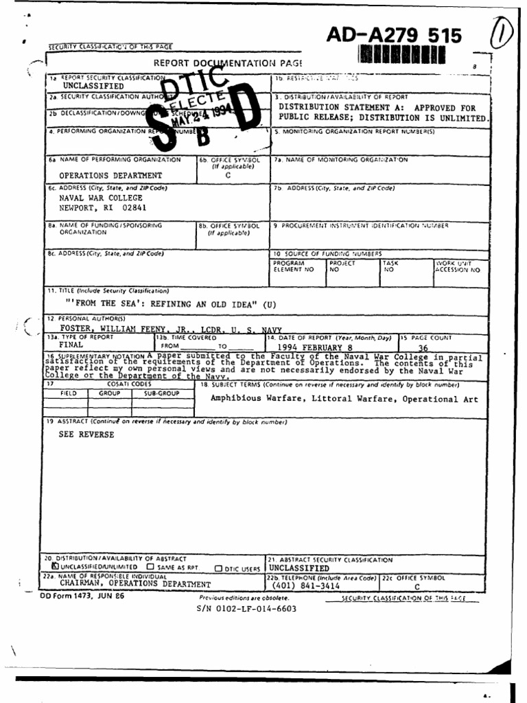 Operation Power Pack | PDF | United States Marine Corps | United States ...