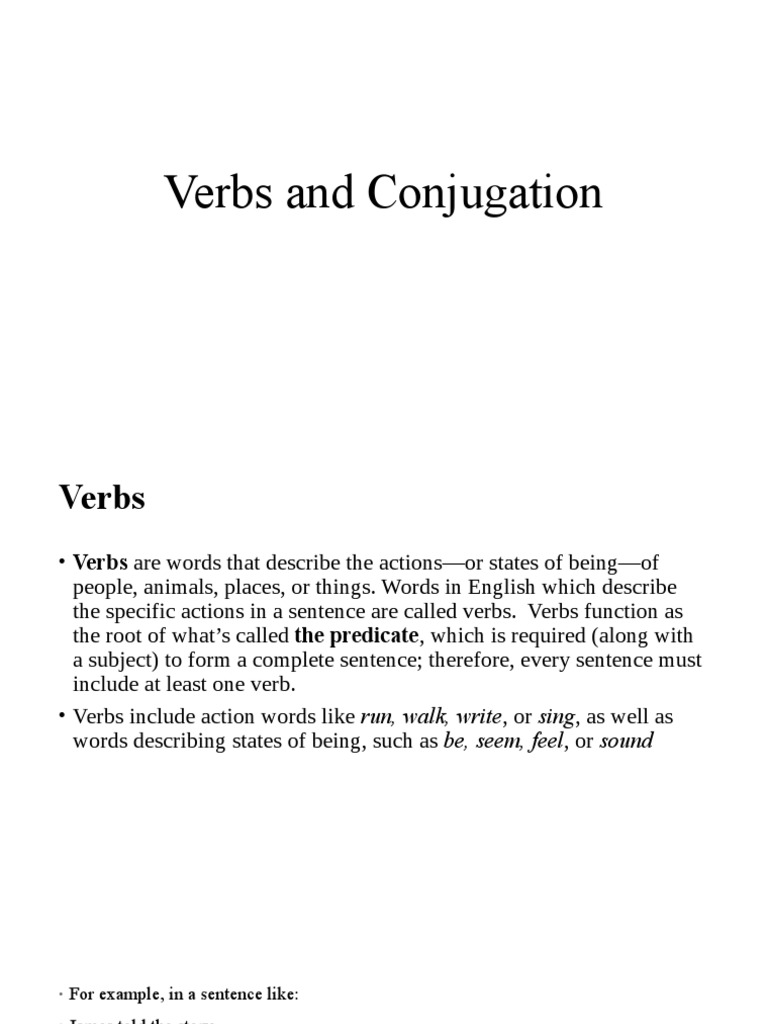 English Verb Basics for Learners | PDF | Grammatical Tense | Verb