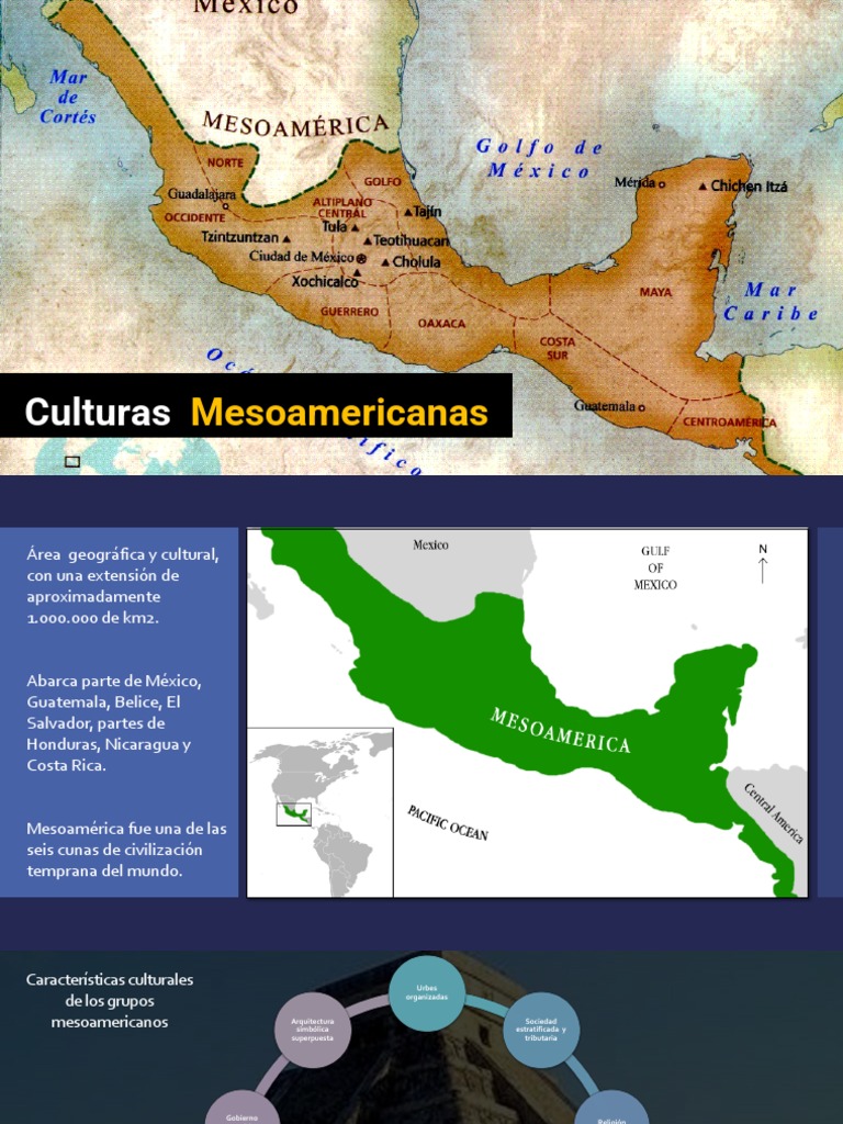 Tema 5 Mesoamérica | PDF | Mesoamérica | El Salvador