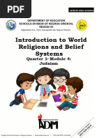 HUMSS IWRBS Module 1 Concept Elements and Characteristics of Belief ...