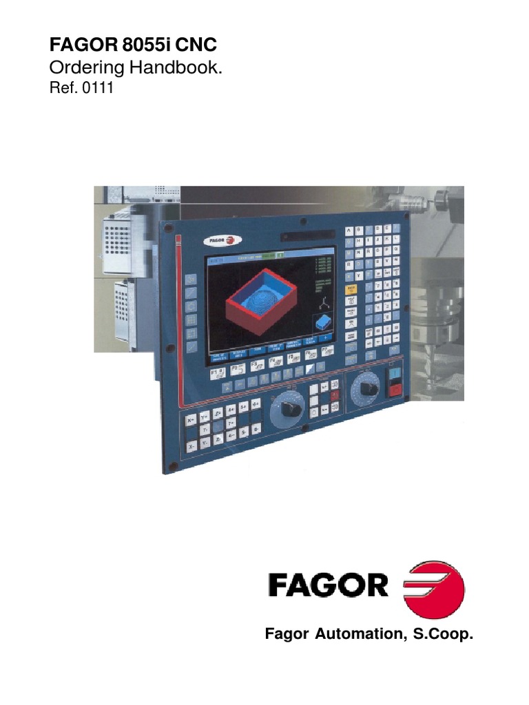 8055i Ord Hand | PDF | Numerical Control | Computer Memory