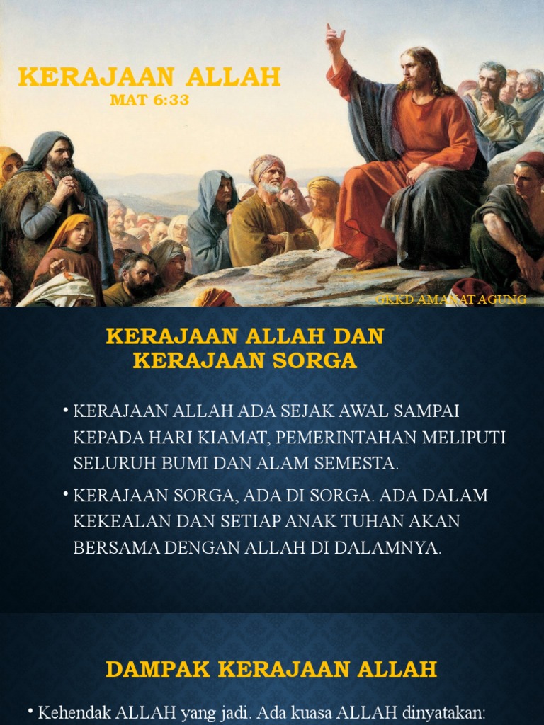 Kerajaan Allah | PDF