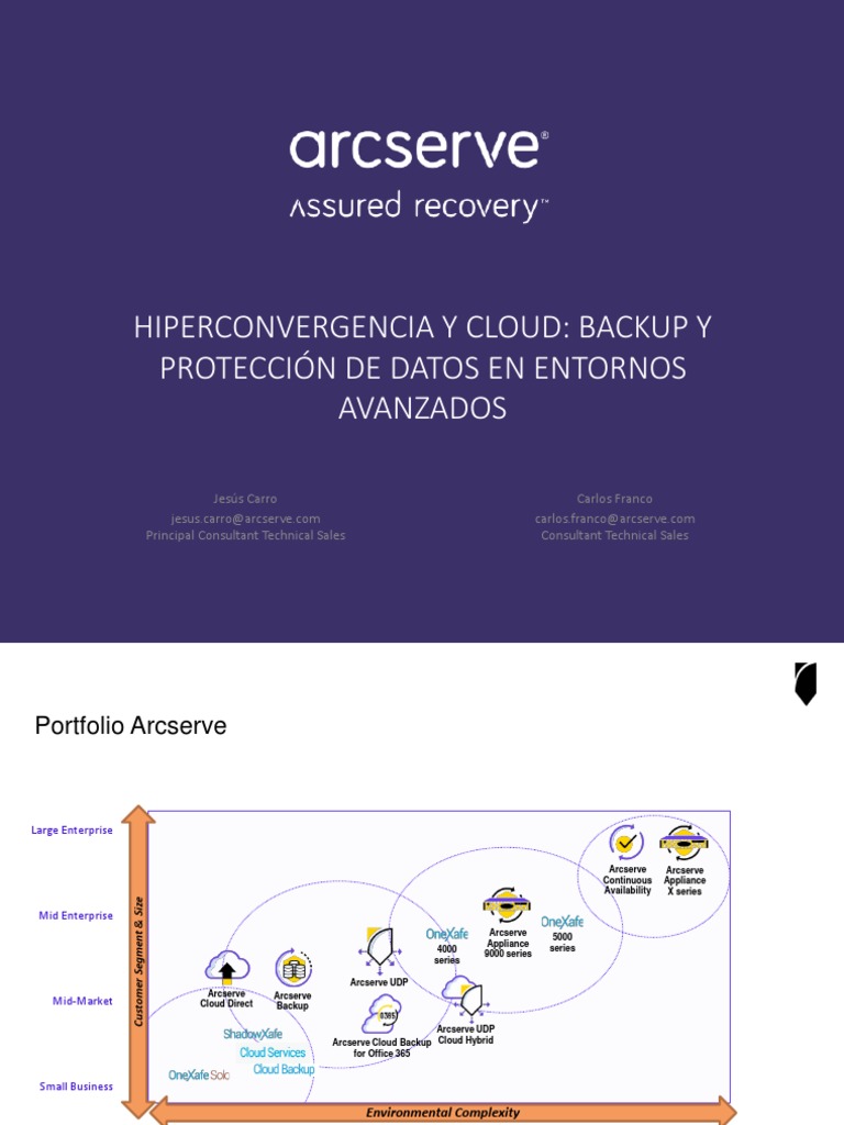 Arcserve UDPySCyXSaaS | PDF