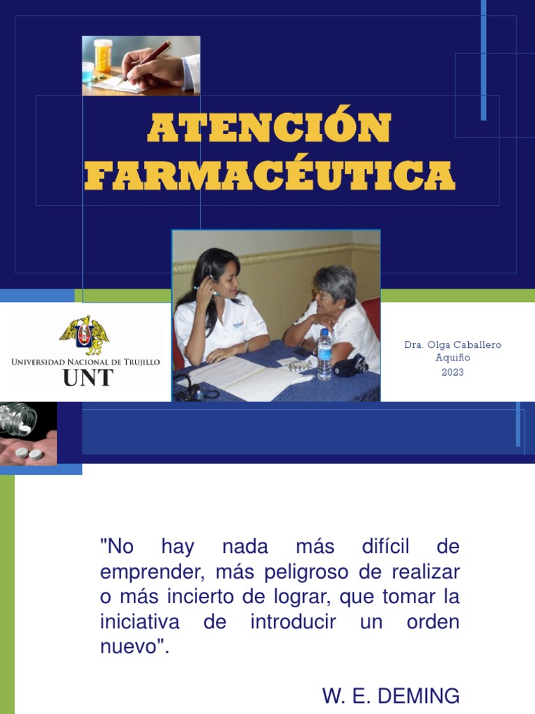 Atención Farmacéutica | PDF Atención Farmacéutica | PDF