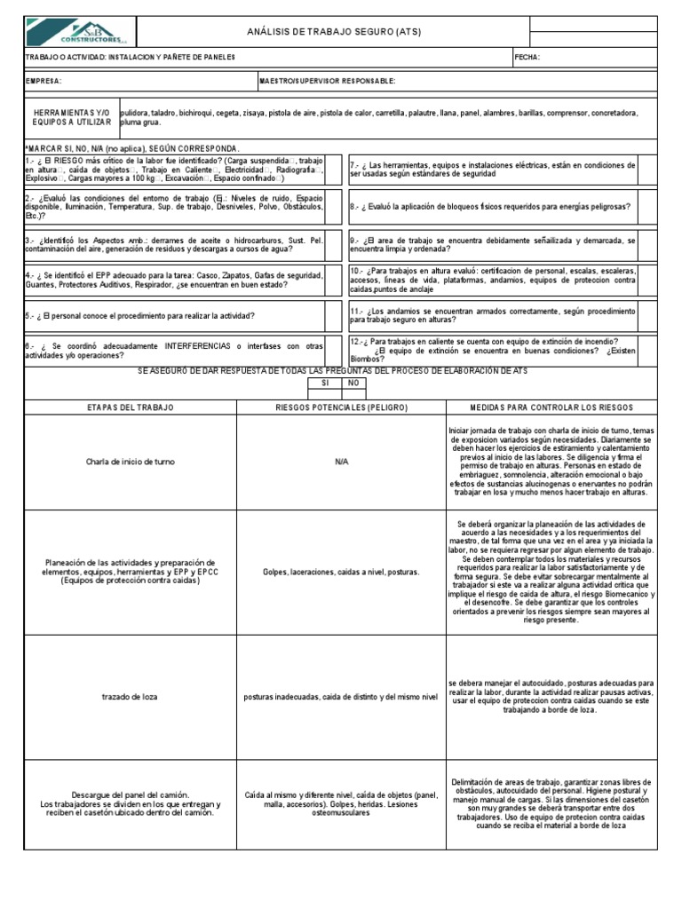 Ats - Panel | PDF