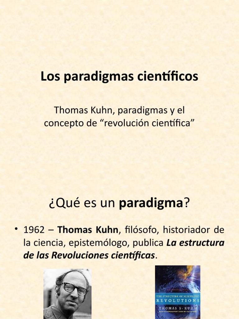 1 .Los Paradigmas y Las Revoluciones Científicas (Thomas Kuhn) | PDF
