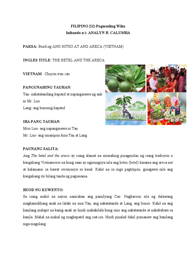 Pagsasaling Wika Repleksyon at Handout | PDF