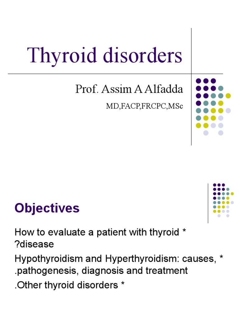 Thyroid Disorders Diagnosis Treatment Pdf Hyperthyroidism Thyroid
