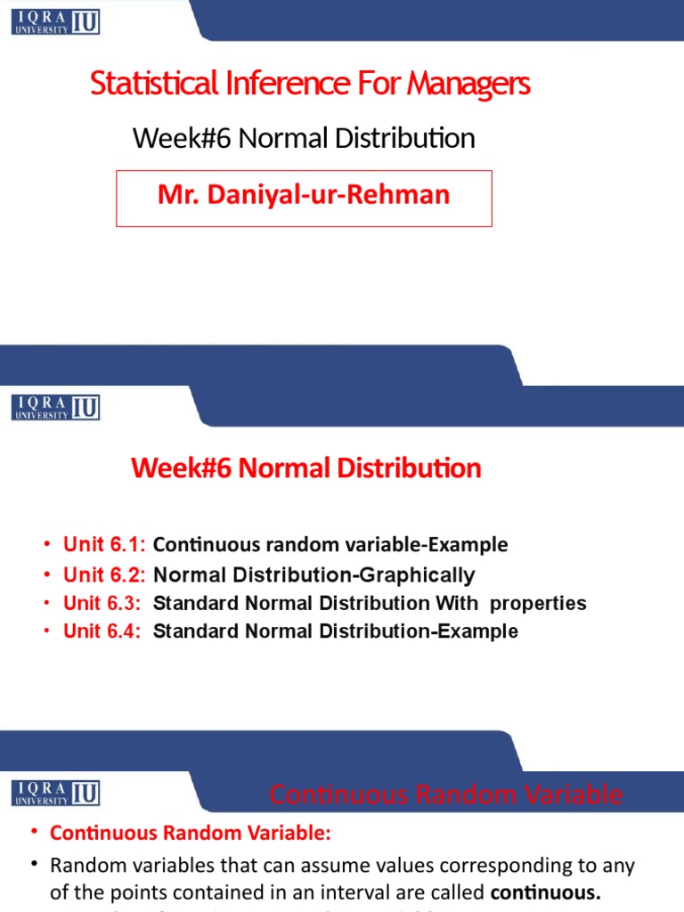 Week#7 SIM (Normal Distribution) | PDF