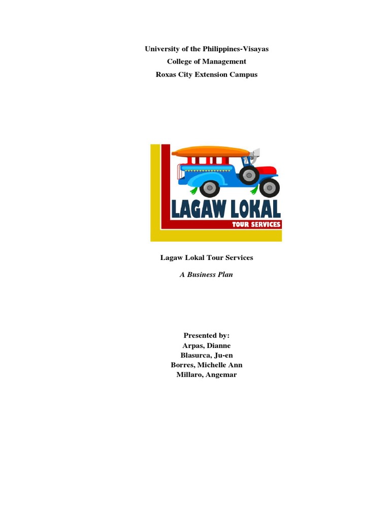 Lagaw Lokal Tours and Services | PDF | Market Segmentation | Tourism