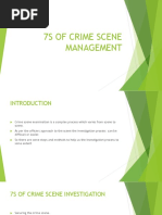 7 Basic Steps of Crime Scene Investigation | PDF | Crime Scene ...