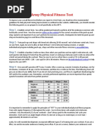 ACFT Instructions ATP 7-22.01 | PDF | Strength Training | Physical Fitness