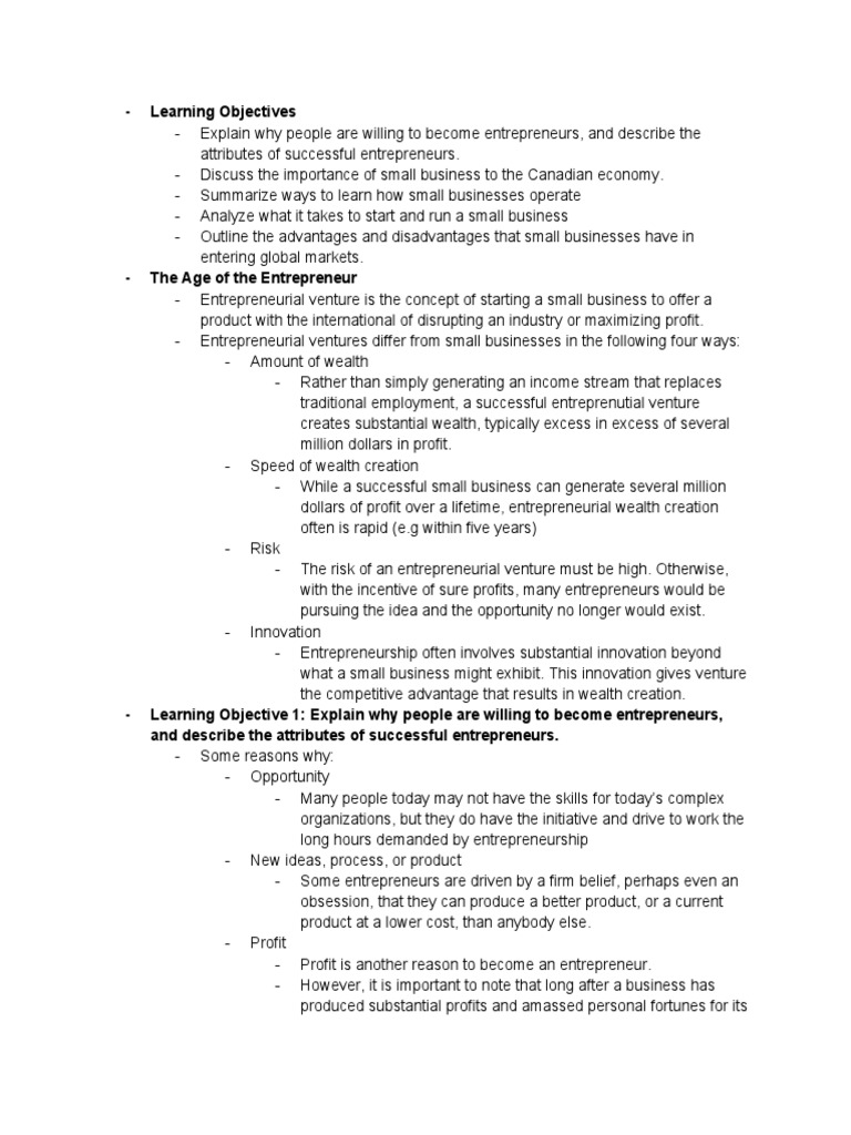 Entrepreneurship: Key Insights and Strategies | PDF | Entrepreneurship ...