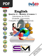 English 9 Q2 Module 2 | PDF | Learning | Reading Comprehension