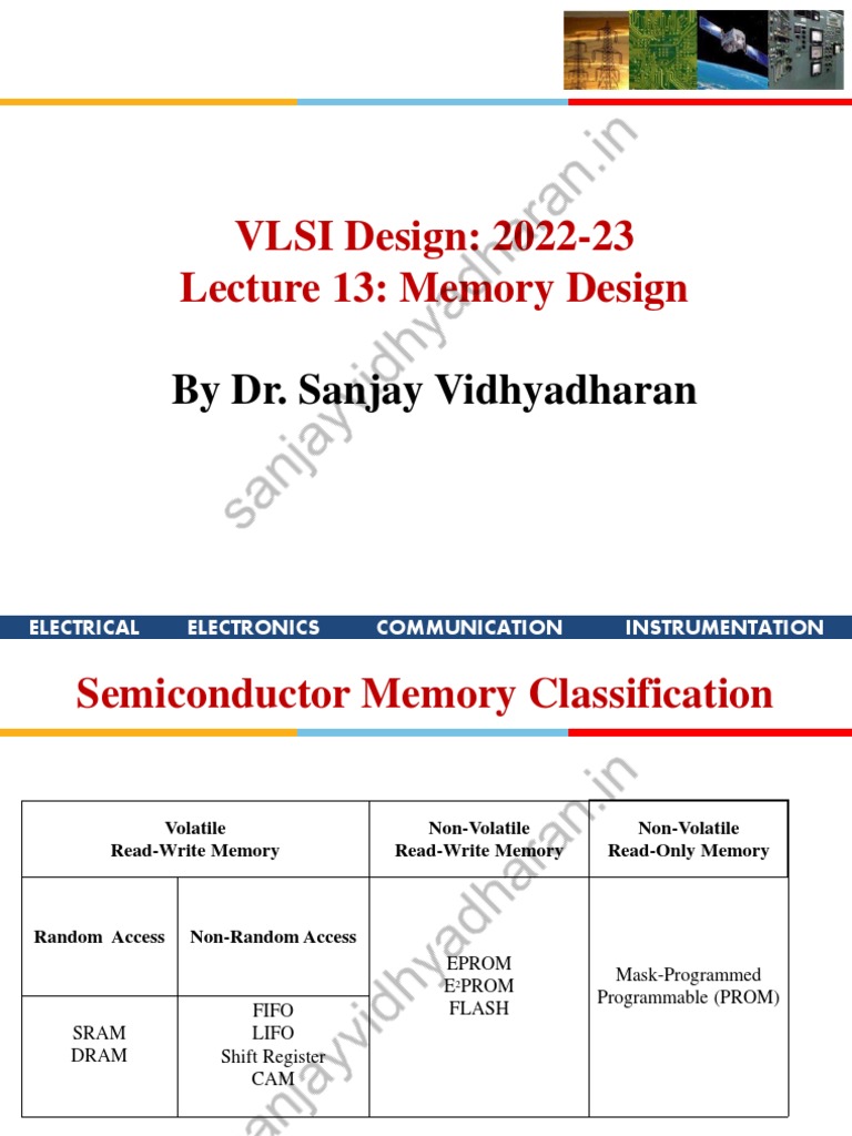 Memory Circuit Design Overview | PDF