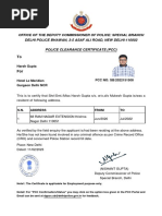Police Verification Form PDF 1 | PDF