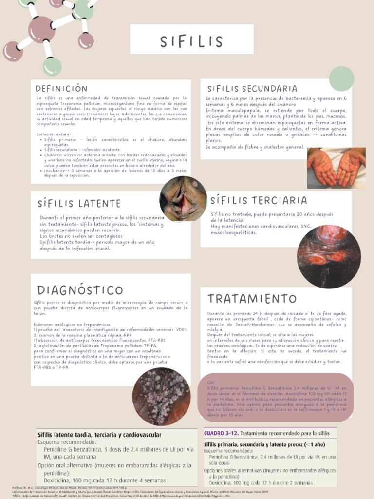 Diagnóstico y Tratamiento de Sífilis | PDF | Especialidades Medicas ...