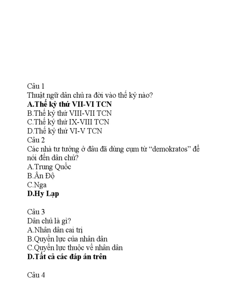 câu-hỏi-tn-cnxh | PDF