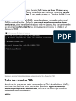 Todos Comandos CMD de Windows - Lista Completa | PDF | Archivo de computadora | Interfaz de ...