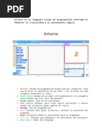Variables Scratch | PDF | Scratch (lenguaje de programación) | Informática