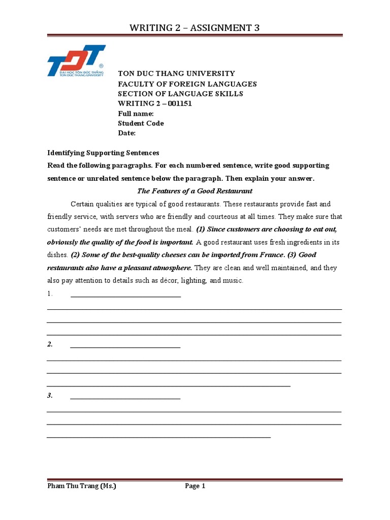 Assignment 03.Elearning- Nguyễn Thị Ngọc Hà | PDF | Washington | Cuisine