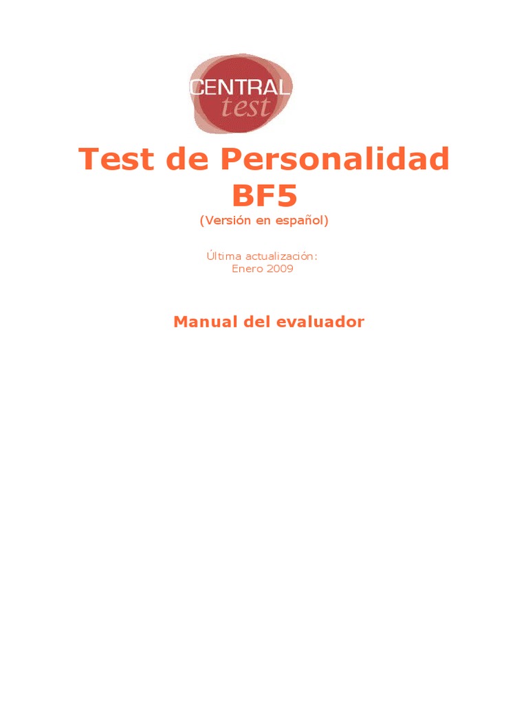 MANUAL bf5 | PDF | Career & Growth | Science & Mathematics