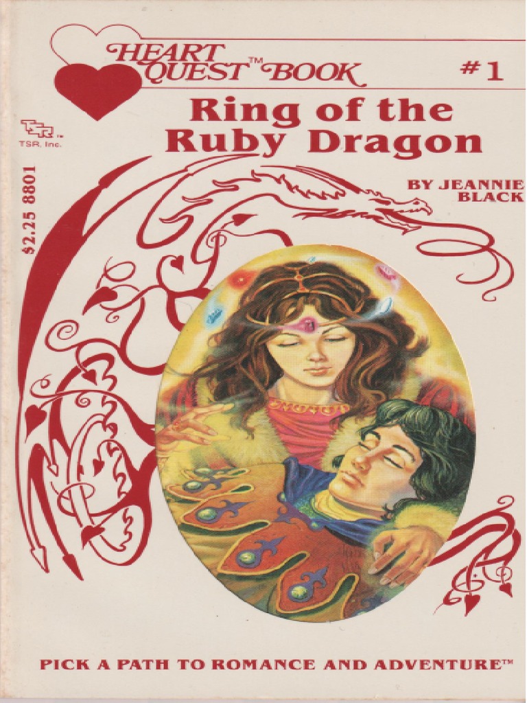 HeartQuest 01 Ring of The Ruby Dragon - TSR08801 - Jeannie Black ...