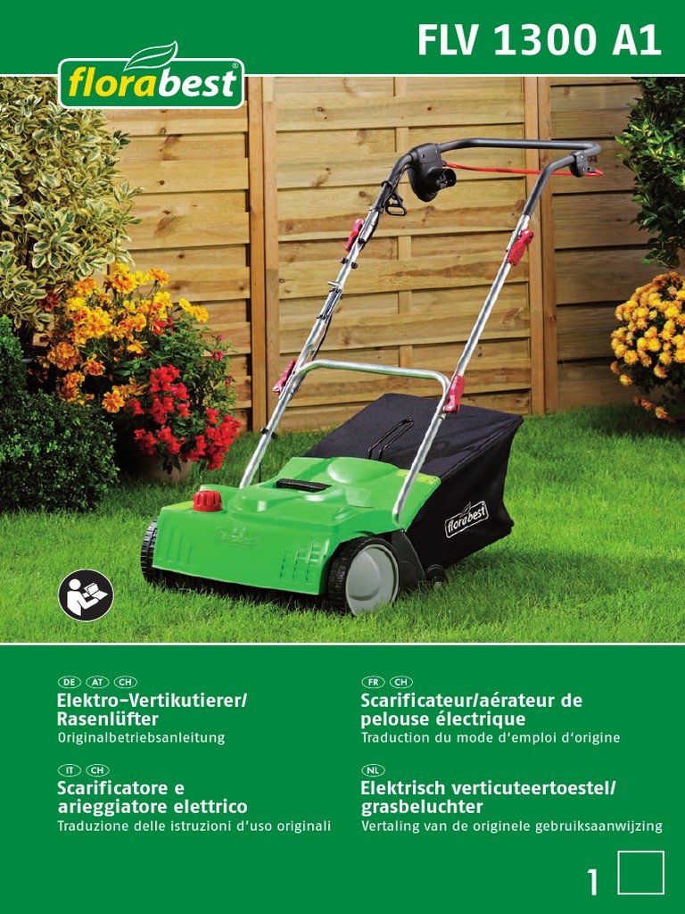 Florabest FLV 1300 A1 Lawn Raker | PDF