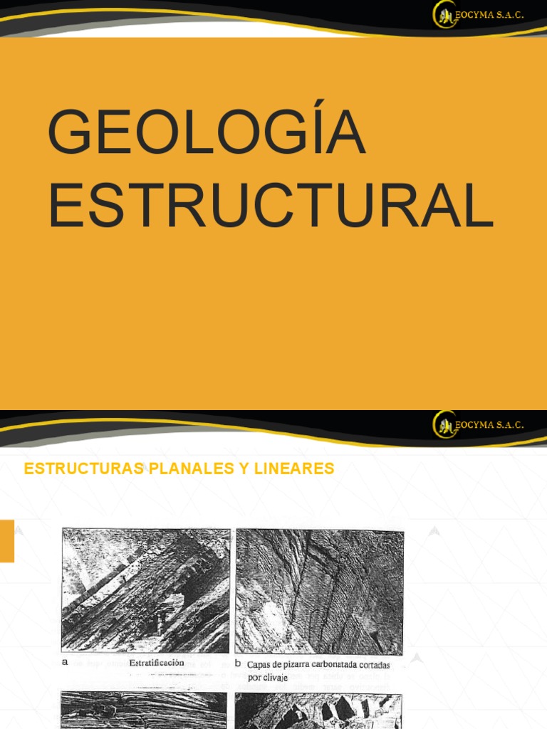 SESION N°01 Geología Estructural | PDF