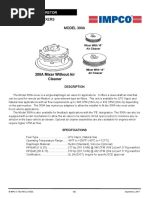 IMPCO Model CA100 Caburetor | PDF | Carburetor | Engines