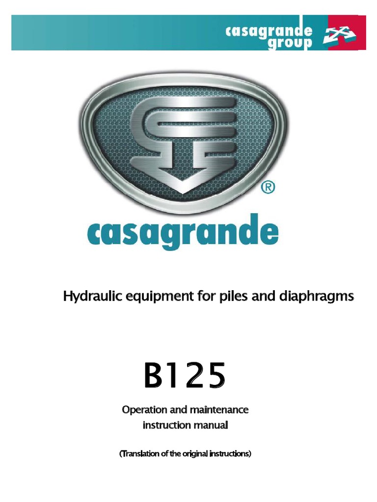 Casagrande b125 | PDF | Force | Mechanical Engineering
