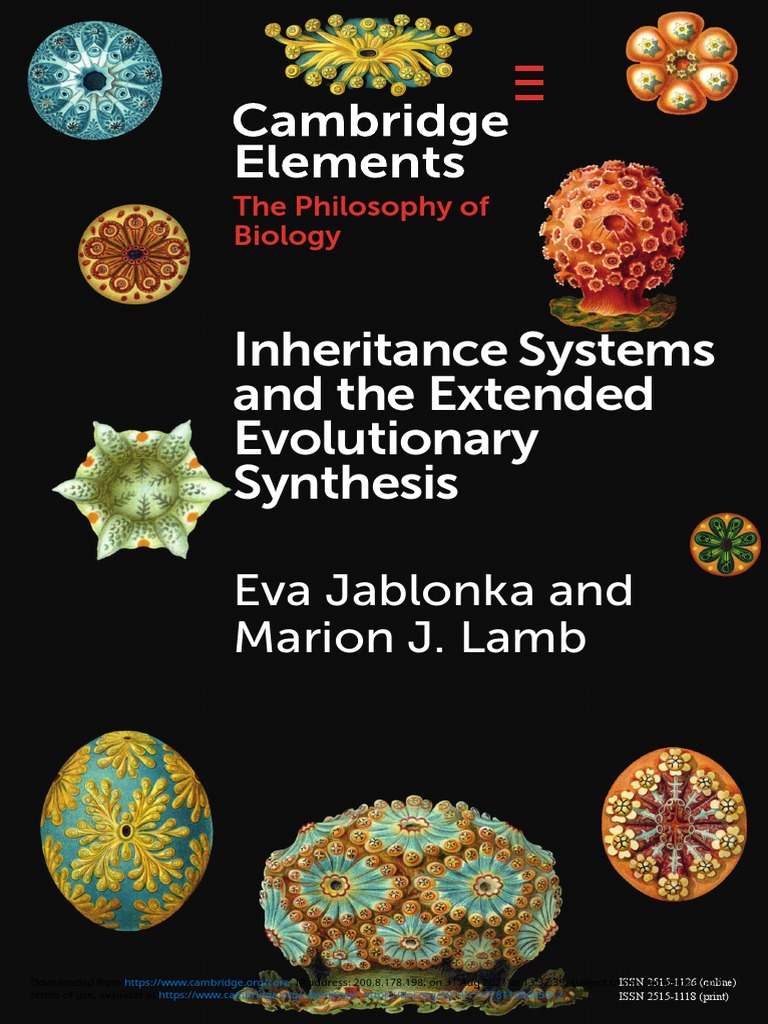 Jablonka, E., & Lamb, M. J. (2020) - Inheritance Systems and The ...