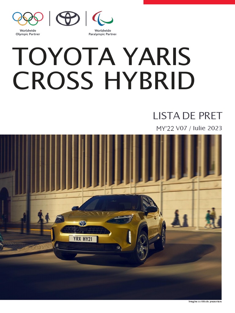 Toyotavest Yariscross Hybrid | PDF