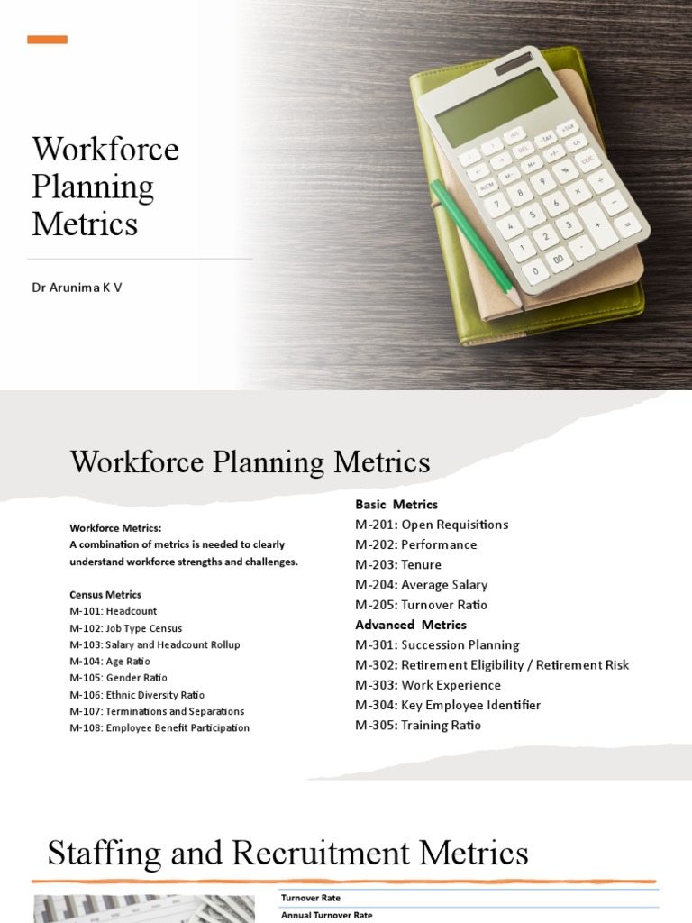 Workforce Planning and Staffing Metrics | PDF | Turnover (Employment ...