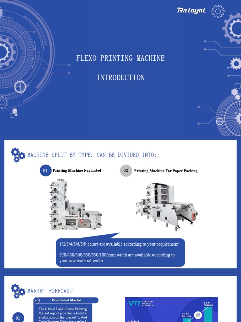 Flexo Printing Machine Introduction Pdf Paper Business Process