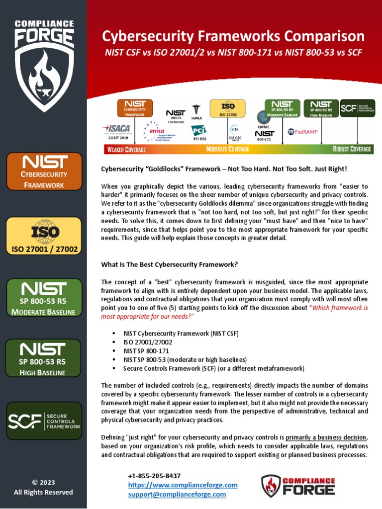 NIST Cybersecurity Framework | PDF | Computer Security | Security