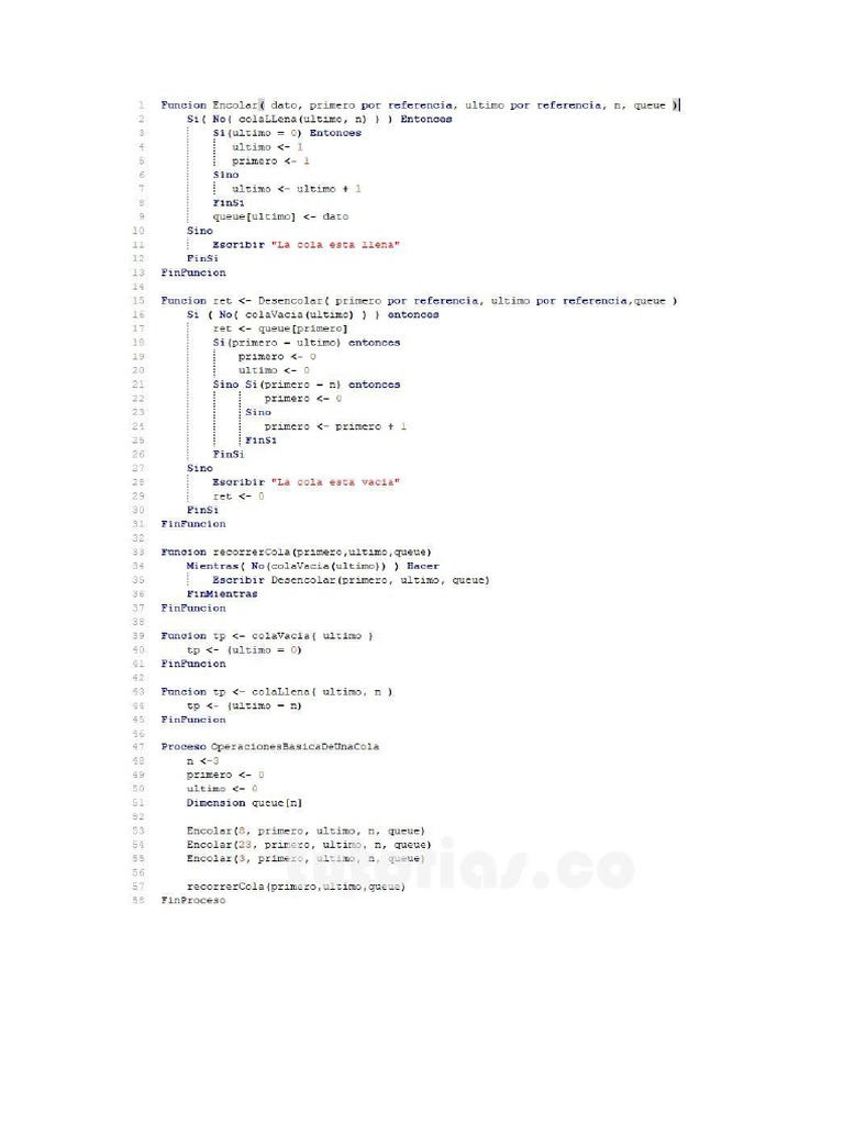 Operaciones Basicas Pilas | PDF | Gestión de datos | Algoritmos y Estructuras de Datos