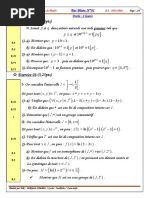 Examen blanc math 2 bac 2025 | PDF | Mathématiques | Analyse mathématique